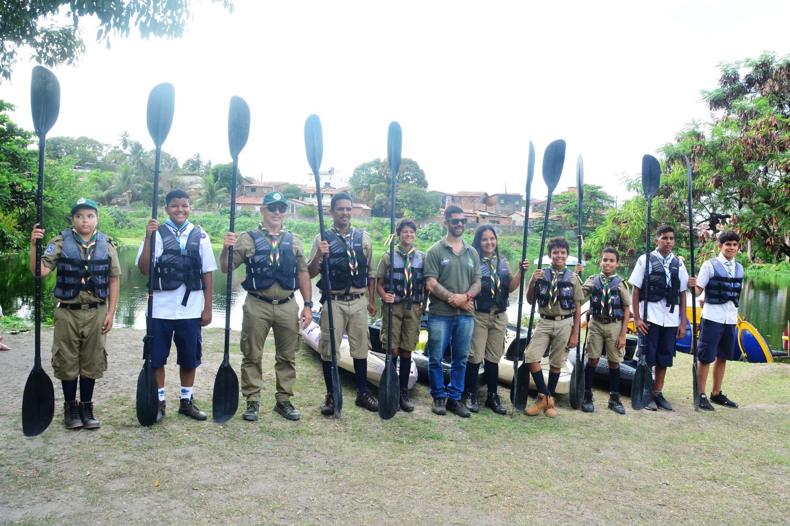 Semam realiza passeio de caiaque no Lago das Cinco Fontes e destaca ...