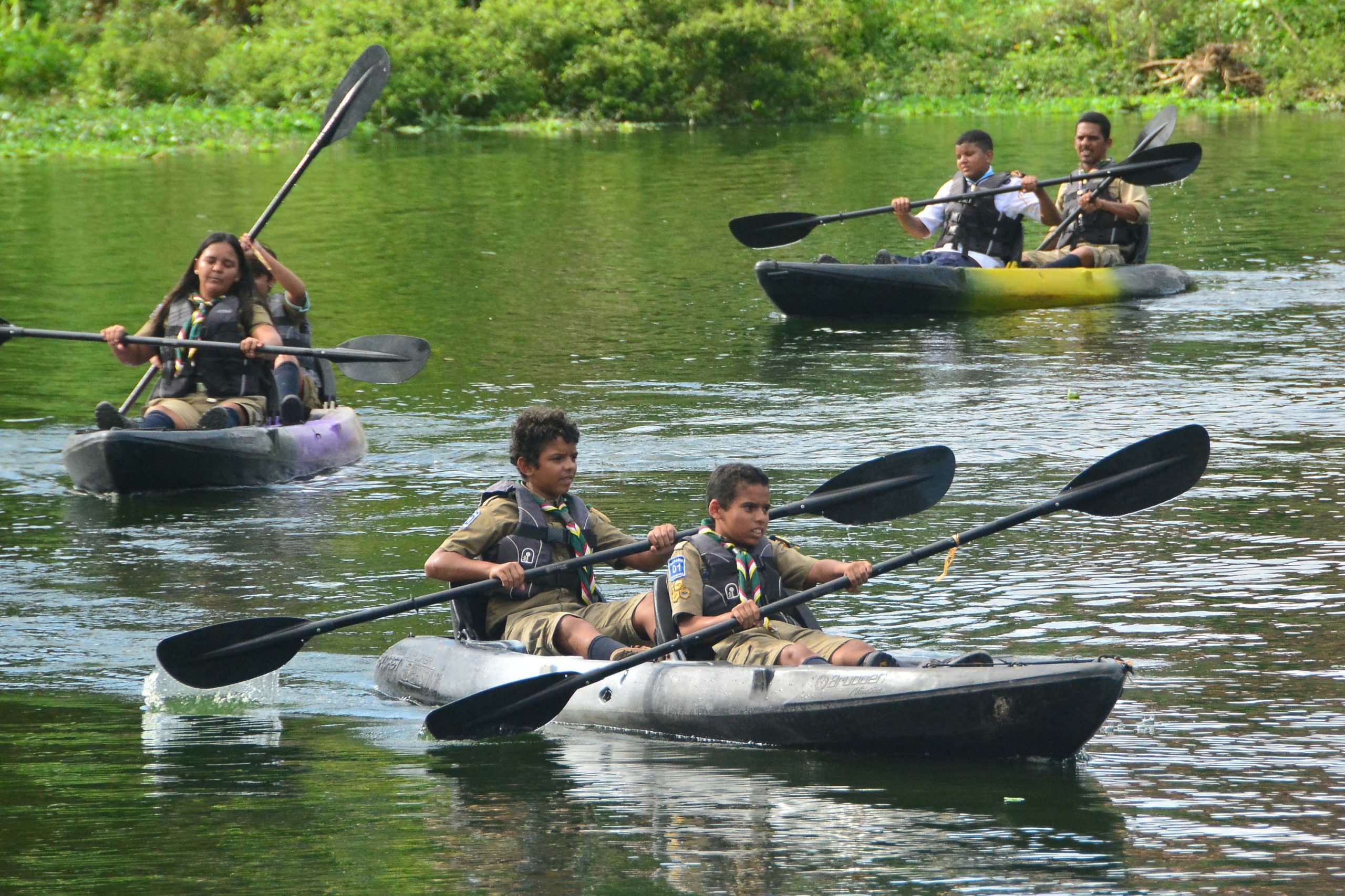 Semam realiza passeio de caiaque no Lago das Cinco Fontes e destaca ...